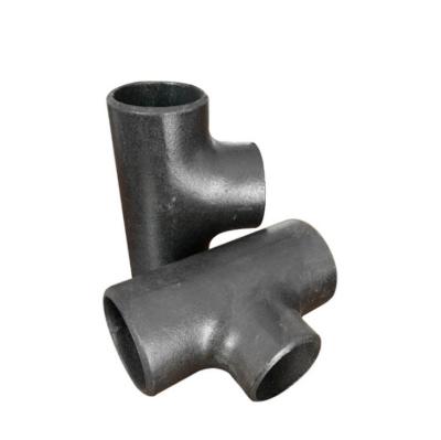 China 24'' Round Tee Seamless Pipe Fittings Ensuring Leak Proof Connections Enhanced Structural Integrity for sale