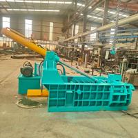China Recycling Baler Machine with simple control logic easy maintenance and fast operator training for waste compression for sale