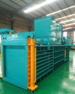 China Heavy Duty Hydraulic Vertical Waste Baler Compact Design Ideal for Industrial Recycling and Waste Management Applications for sale