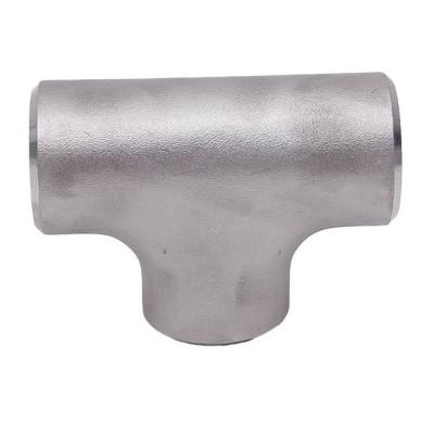 China Seamless tee Steel Pipe Fittings ASTM A234 Certified Ideal for Oil Gas and Chemical Processing Industries for sale