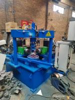 China The fully automatic double head pipe elbow machine and chamfering machine has high work efficiency and is sturdy and stable. for sale