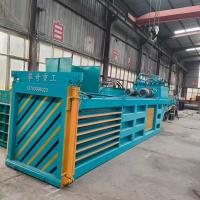 China Industrial Vertical Paper Baler with Customizable Chamber Size, 380V Voltage, and Automatic Wire Tying for Efficient Waste Compaction for sale