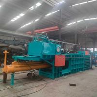 China Automatic Paper Baler with 700 mm Maximum Packing Height, PLC + Touchscreen Control, and 80% Volume Reduction for Efficient Recycling for sale