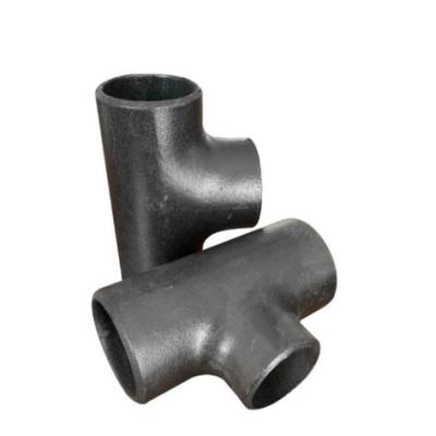 China Seamless tee Pipe Fittings Welding Connection Pressure Rating Class 150 To 2500 for sale