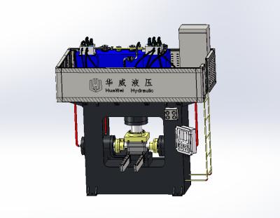 China CNC Fully Automatic Tee Forming Machine  Hydraulic Press for Pipe Tee for sale
