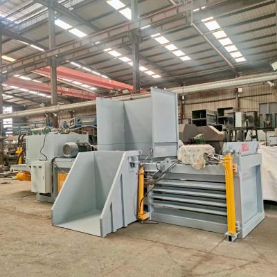 China Hydraulic Baler Machine with 400-1000 kg Bale Weight and 30-90 seconds Cycle Time for Efficient WiFi/4G Connected Waste Compression for sale