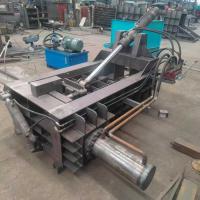 China High Strength Steel Frame Horizontal Paper Baler with 500-2000 kg per hour Capacity and Extended Compression Stroke for sale