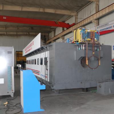 China Mechanical Press Elbow Forming Machine Featuring Intermediate Frequency Induction Heating for sale