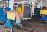 China Machine Dimensions 3500mm X 1500mm X 1800mm Elbow Hot Forming Machine Powered by 55KW Power Suitable for Pipe Elbow Manufacturing for sale