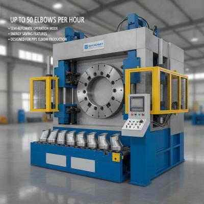 China Up To 50 Elbows Per Hour Elbow Forming Machine Semi Automatic Operation Mode Energy Saving Features Designed For Pipe Elbow Production for sale