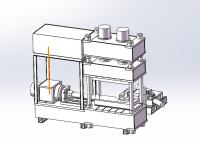 China Elbow Production System Medium Frequency Heating Push-Making Machine  Hot-Forming Elbow Machine for sale