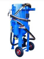 China ndustrial Sandblasting Machine for Pipe Fittings Rust Removal Elbow Tee Flange Surface Pre treatment for sale