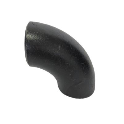 China Black or Customized Seamless elbow Pipe Fittings Sand Blasting Process Ensures Superior Surface Finish and Enhanced Durability for sale