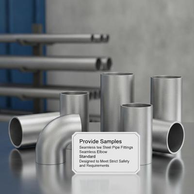China Provide Samples Seamless tee Steel Pipe Fittings Seamless Elbow Standard Designed to Meet Strict Safety and Requirements for sale