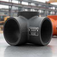 China ASME Standard Seamless tee Steel Pipe Fittings Black or Customized for Heavy Duty Industrial Applications and Construction for sale