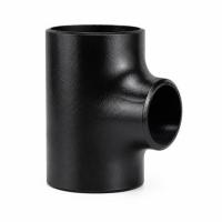 China Butt-weld Reducing Seamless Carbon Steel Tee for sale