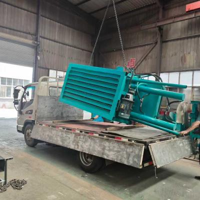 China Automatic Paper Baler with Dual-Cylinder Synchronized Hydraulic Baling Press Machine featuring 80-250 Ton Pressing Force and PLC + Touch Screen Control for sale