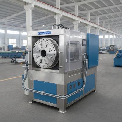 China Semi-automatic Elbow Forming Machine with Carbide Inserts Tool Material and 300 Meter View Distance for sale