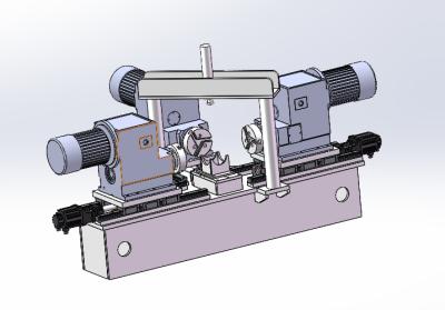 China ouble head tube chamfering machinetube beveling machine ouble heads work synchronously chamfer both tube ends at once high productivity for sale