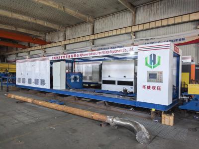 China Medium Frequency Hydraulic Hot Push Elbow Forming Machine Controlled Wall Thinning Available in various sizes for customization for sale