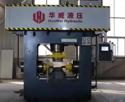 China DN60 PLC Controlled Hydraulic Tee Forming Machine with 315-Ton Main Cylinder for sale