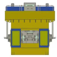 China DN60 PLC Controlled Hydraulic Tee Forming Machine with 315-Ton Main Cylinder for sale