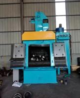 China 3210 Crawler Shot Blasting Machine  Rubber Belt Shot Blaster for Small Castings and Forgings for sale