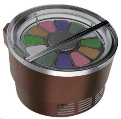 China QD Series lce Cream Showcase for sale