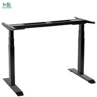 China Ergonomic Lift Up Desk Bamboo Table Top For Standing Work for sale