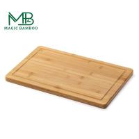 China Sustainable Bamboo Chopping Board with Juice Groove The Perfect Addition to Your Kitchen for sale
