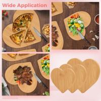 China Sustainable Heart Shaped Bamboo Cutting Boards 3 Pcs for Professional Kitchens for sale