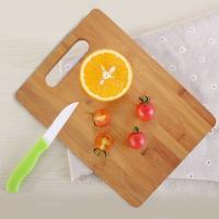 China Thick Wooden Cutting Board 285x210x8mm Rectangle for Food Preparation in Chef Kitchen for sale