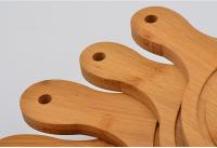 China Kitchen Charcuterie Board with Customized Designs and BAMBOO Round Pizza Cutting Board for sale