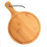 China Kitchen Charcuterie Board with Customized Designs and BAMBOO Round Pizza Cutting Board for sale