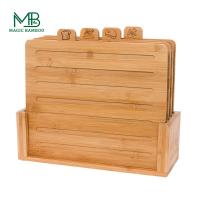 China Europe Standard 100% Natural Bamboo Cheese Cutting Board and Knife Set CE / EU Certified for sale