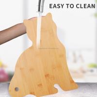 China Personalized Funny Kids Cheese Board Cute Wood Cutting Board for Serving and Storage for sale