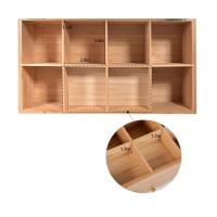 China Product Storage Box 8 Compartments 1 Drawer for Brushes Teabag Eyeshadow Lotions Lipstick Nail Polish Rectangle Design for sale