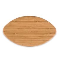 China Natural Bamboo Football Cheese Cutting Board for Home Kitchen Rectangle Colour for sale