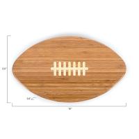 China Natural Bamboo Football Cheese Cutting Board for Home Kitchen Rectangle Colour for sale