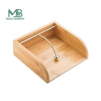 China Stainless Steel Weight Guide Tableware Kitchen Countertop Design Tissue Napkin Holder for sale