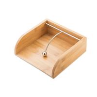 China Stainless Steel Weight Guide Tableware Kitchen Countertop Design Tissue Napkin Holder for sale