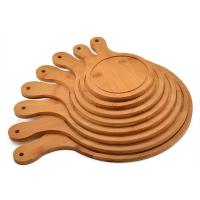 China 2023 Bamboo Pizza Cutting Board Customize Size and Sustainable Material for Large Pizzas for sale