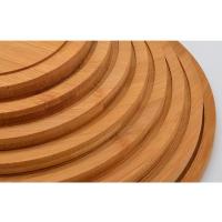 China 2023 Bamboo Pizza Cutting Board Customize Size and Sustainable Material for Large Pizzas for sale