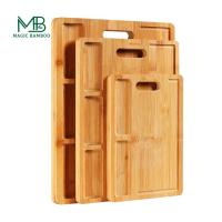 China Large Bamboo Cutting Board for Sustainable Chopping Performance and Efficiency for sale