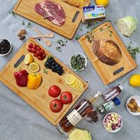 China Large Bamboo Cutting Board for Sustainable Chopping Performance and Efficiency for sale