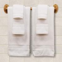 China BAMBOO Towel Rack Wall Mount for Team Customers in Bathroom Kitchen Studio Spa Shower for sale