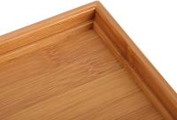 China ODM Chinese Bamboo Wooden Tea Trays With Drain Solid Natural Nanzhu for sale