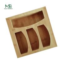 China Customized Logo Bamboo Ziplock Bag Storage Organizer with 30x30x7.6cm Measurements for sale
