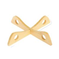 China Detachable Sustainable Kitchen Tableware Bamboo Plate Holder Multifunctional for sale