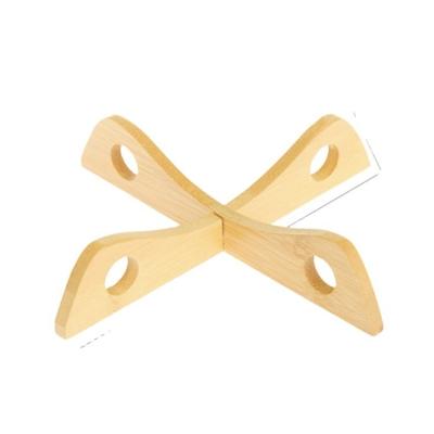 China Detachable Sustainable Kitchen Tableware Bamboo Plate Holder Multifunctional for sale